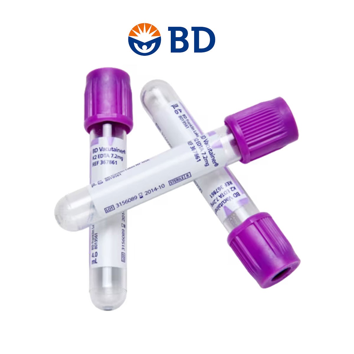Tubes BD Vacutainer K2 EDTA 3.0ml stand 100PCS. – Innolab