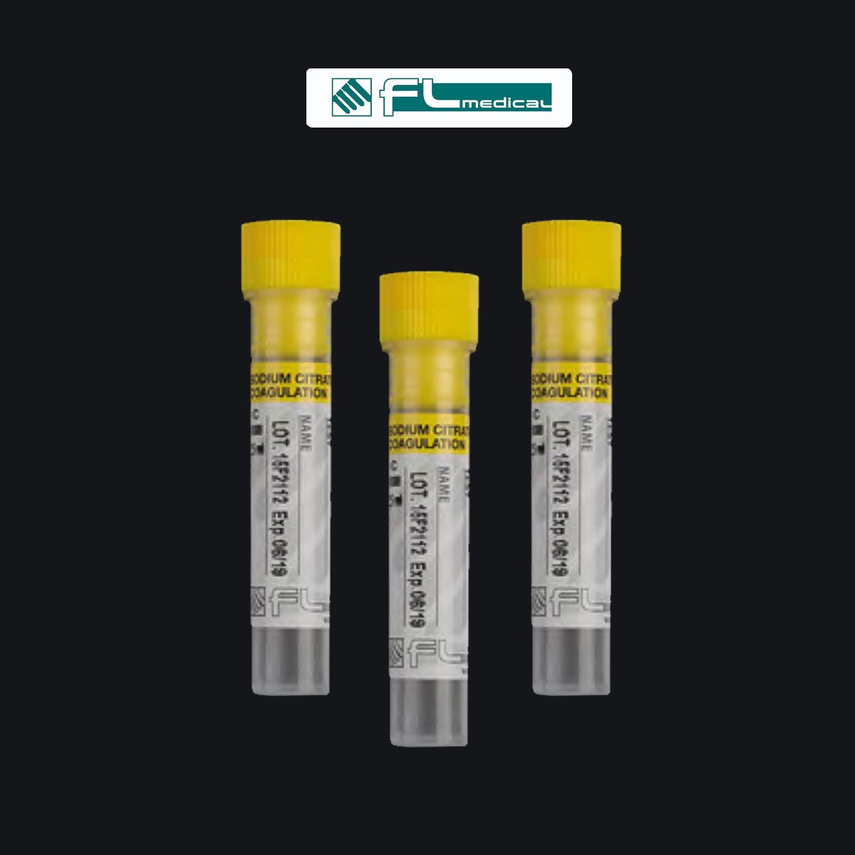 Tubes Sodium Citrate Flmedical 1ml 50 TMX. – Innolab