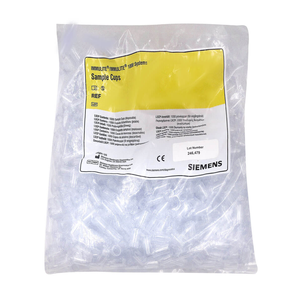 SAMPLE CUPS 5000pcs for Roche Elecsys 2010/Cobas E411 – Innolab