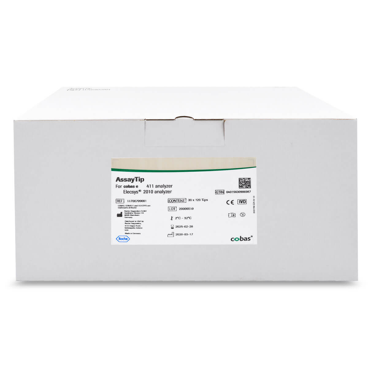 AssayTip -30 X 120 tips – Roche Elecsys 2010/Cobas E411 – Innolab