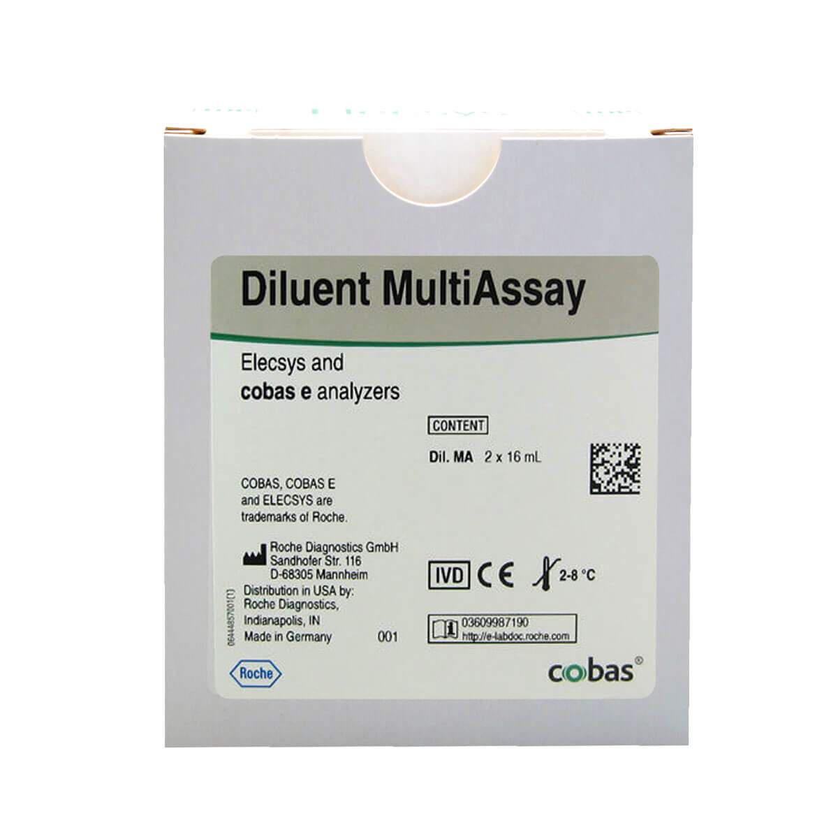 DILUENT MULTI ASSAY -2 X 16ml for Roche Elecsys 2010 DILUENT MULTI ...