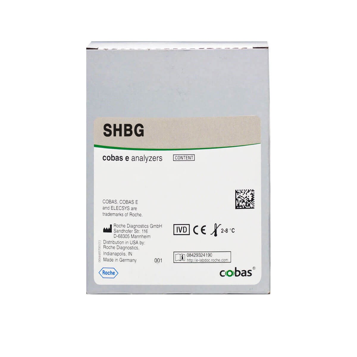 SHBG Elecsys Reagent for Roche Elecsys 2010 / Cobas E411 – Innolab