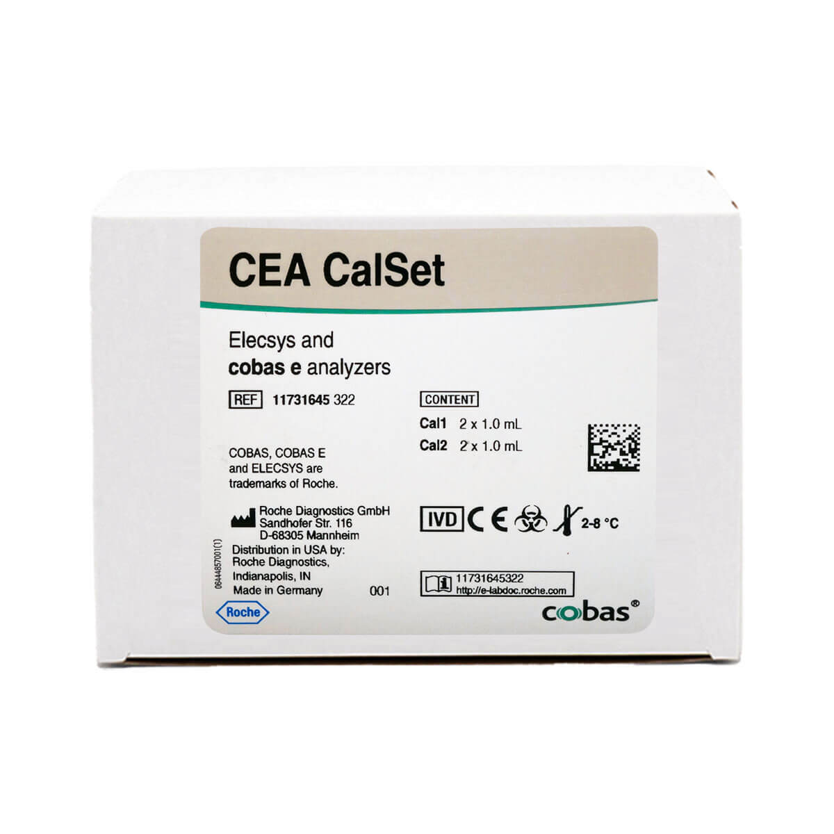 CALSET CEA for Roche Elecsys 2010 / Cobas E411 – Innolab