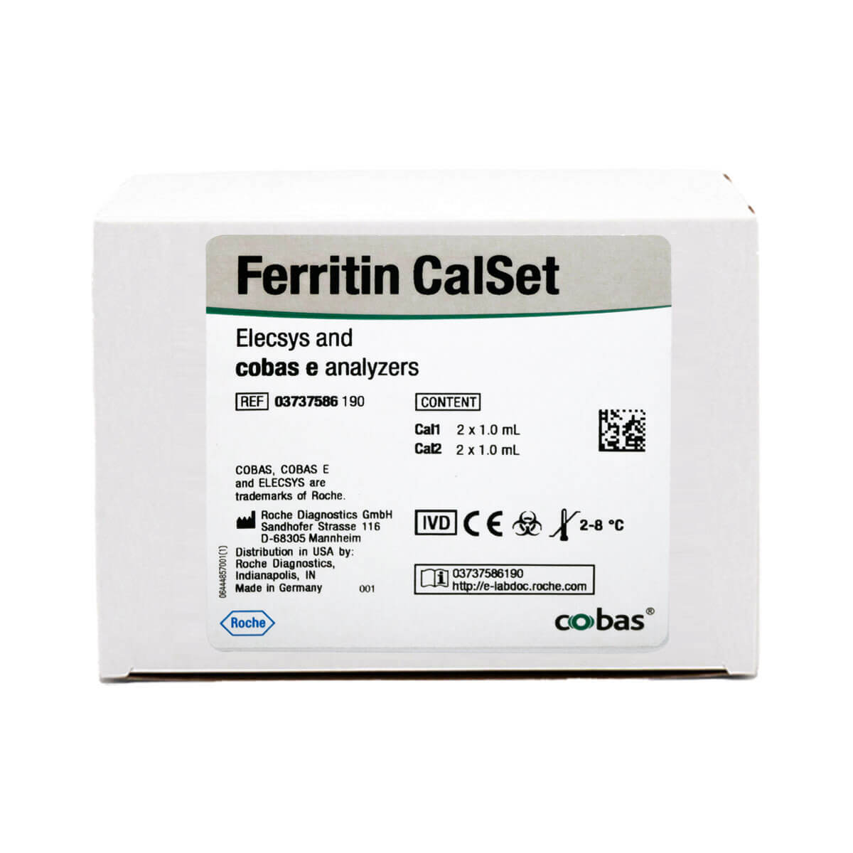 CALSET FERRITIN for Roche Elecsys 2010 / Cobas E411 – Innolab