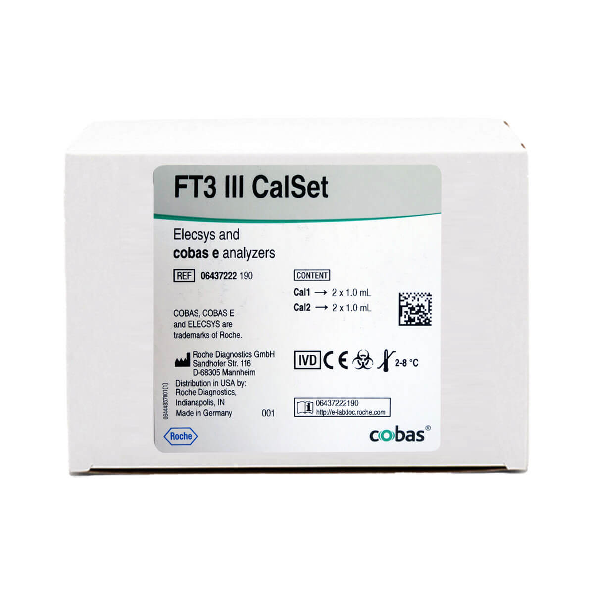 CALSET FT3 III for Roche Elecsys 2010 / Cobas E411 – Innolab