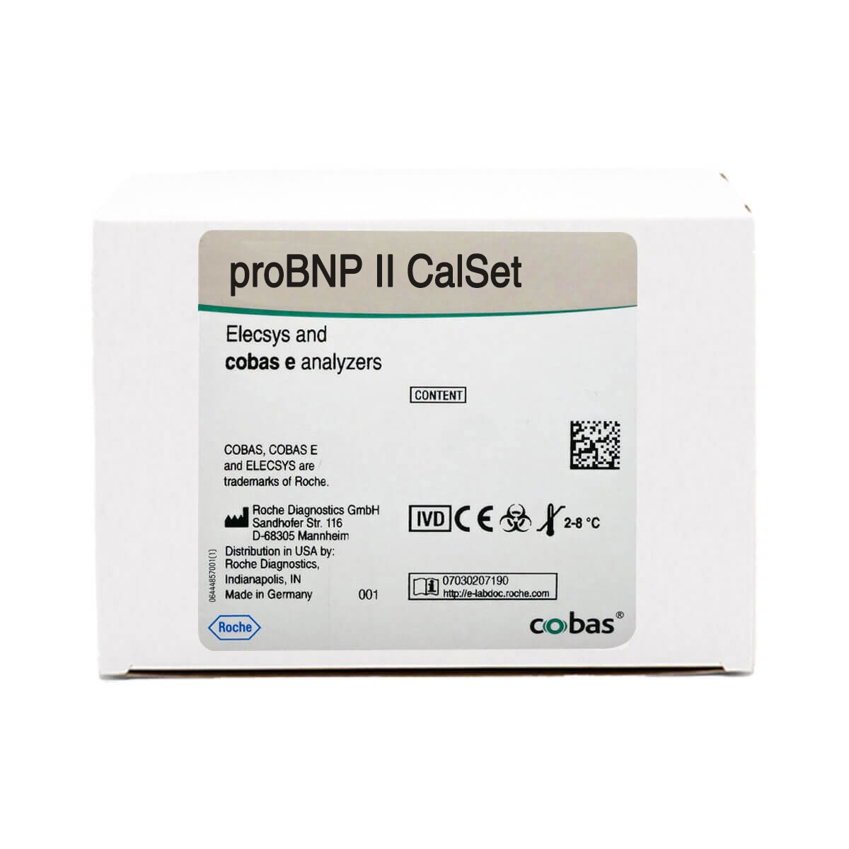 CALSET proBNP II for Roche Elecsys 2010 / Cobas E411 – Innolab
