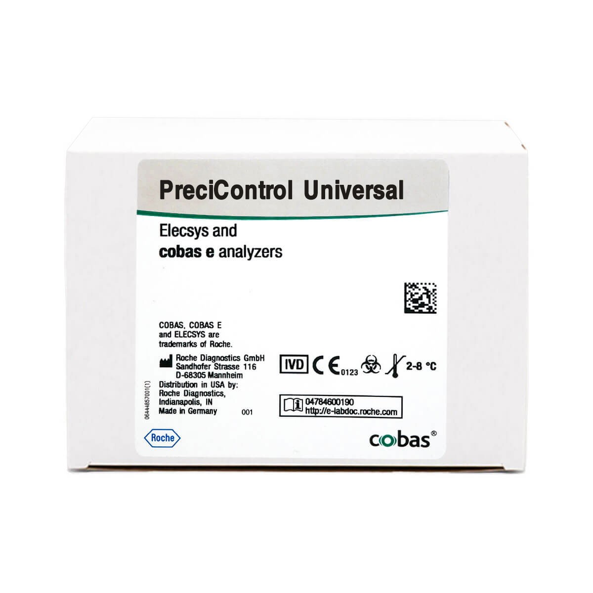 PRECICONTROL UNIVERSAL for Roche Elecsys 2010 / Cobas E411 – Innolab