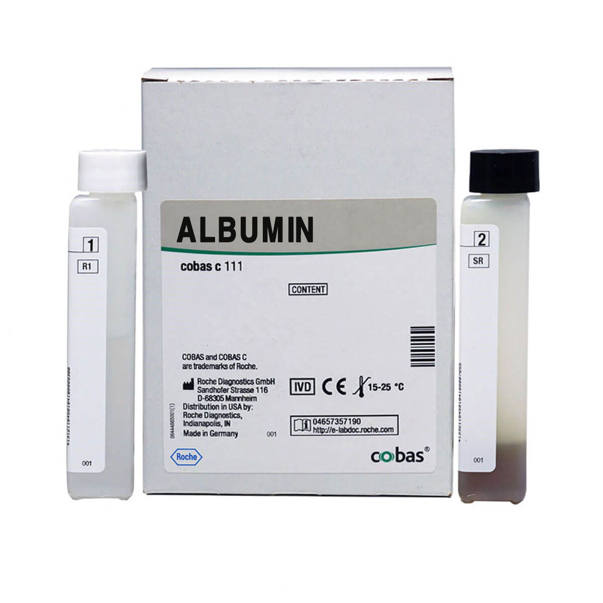 ALBUMIN – 400 Tests Reagent for Roche Cobas C111 – Innolab