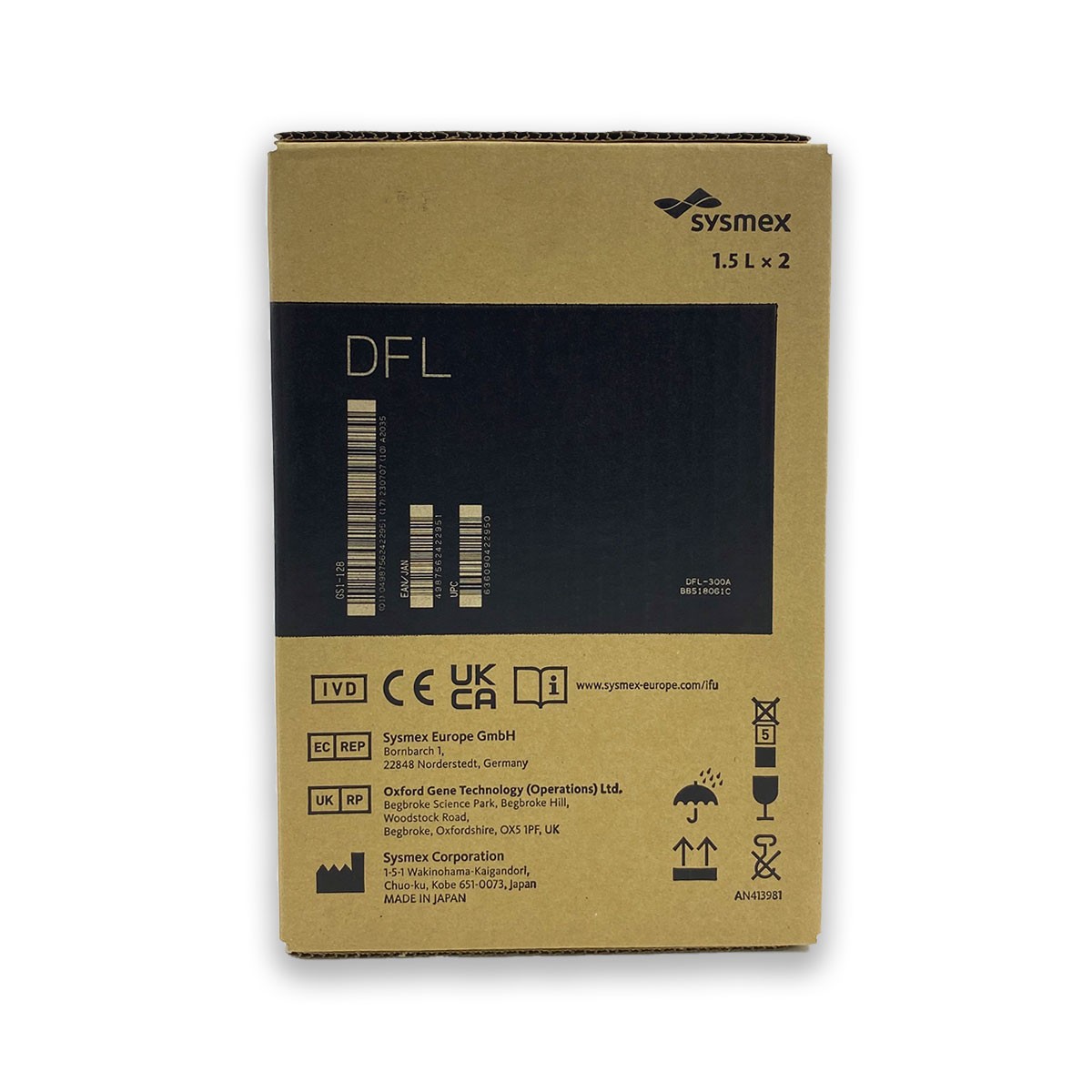 CELLPACK DFL Reagent for analyzers Sysmex – 2×1,5L – Innolab