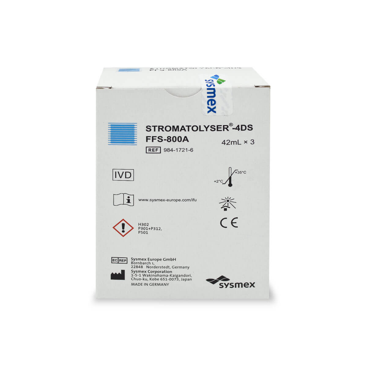 STROMATOLYSER 4DS Reagent for analyzers Sysmex 42ml – Innolab