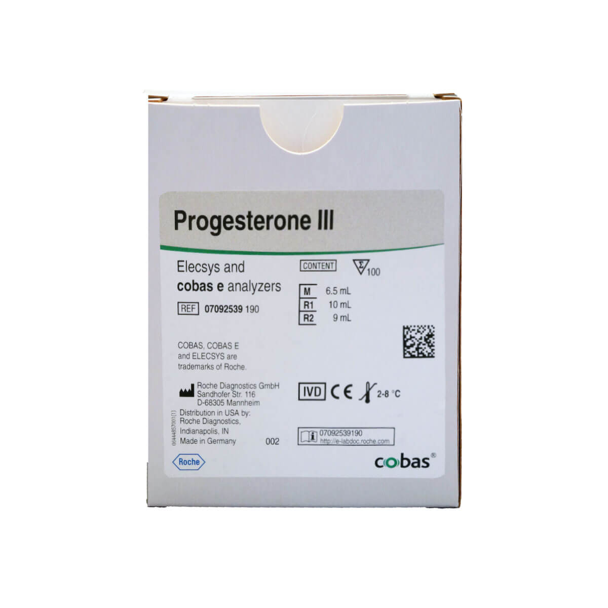 PROGESTERONE III Elecsys Reagent for Roche Elecsys 2010 / Cobas E411 ...