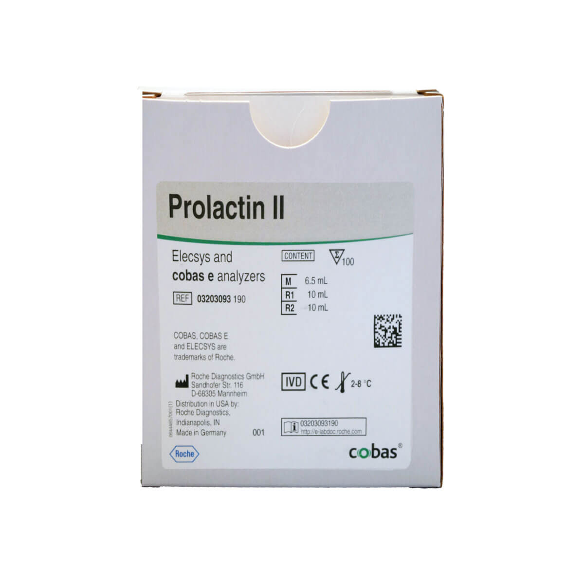 PROLACTIN II Elecsys Reagent for Roche Elecsys 2010 / Cobas E411 – 100 ...