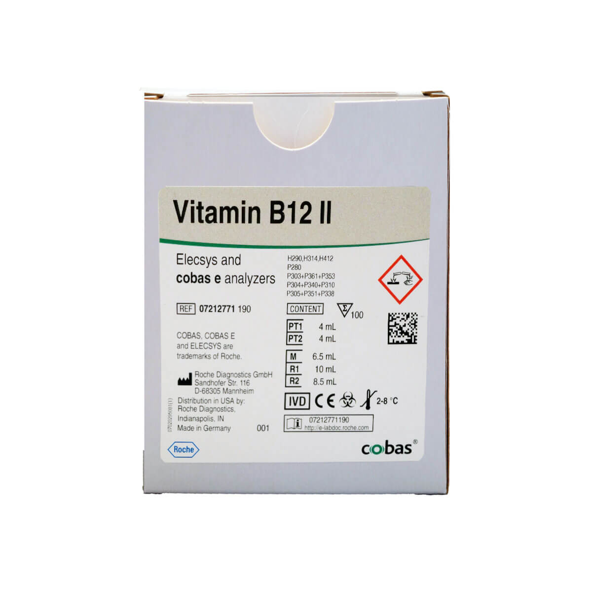 VITAMIN B12 II Elecsys Reagent for Roche Elecsys 2010 / Cobas E411 ...