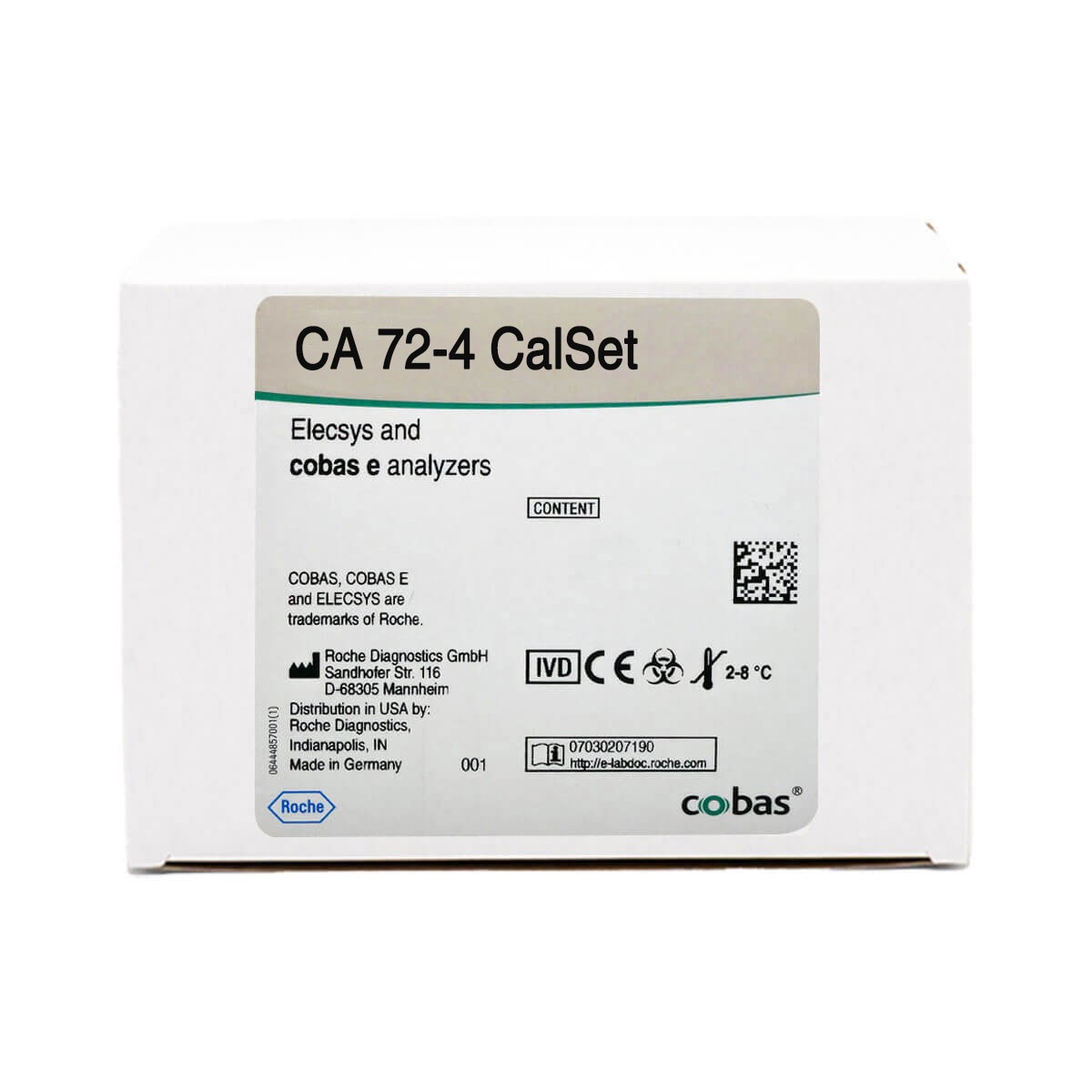 CALSET CA 72-4 for Roche Elecsys 2010 / Cobas E411 – Innolab
